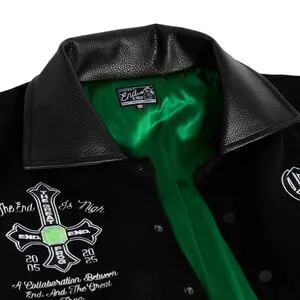 END. X The Great Frog Varsity Jacket