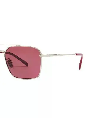 Gucci Square-frame Sunglasses - Silver