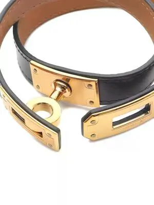Hermès Kelly Double Tour Bracelet - Black