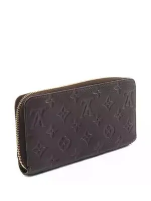 LOUIS VUITTON 2014 Zippy Leather Wallet - Brown