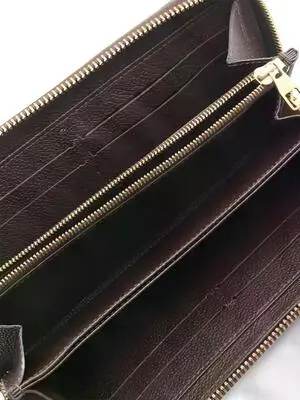 LOUIS VUITTON 2014 Zippy Leather Wallet - Brown
