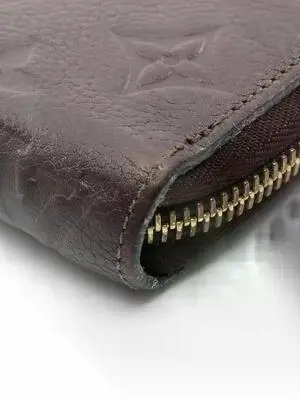 LOUIS VUITTON 2014 Zippy Leather Wallet - Brown