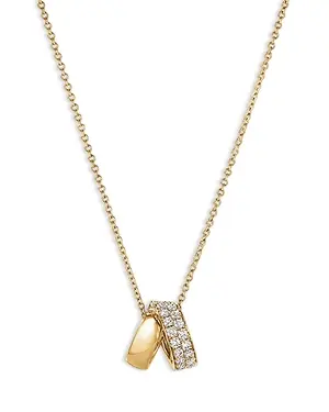Hearts On Fire 18k Yellow Diamond Rondelle Pendant Necklace - Gold