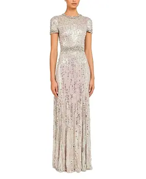 Jenny Packham Celeste Maxi Gown - Mist