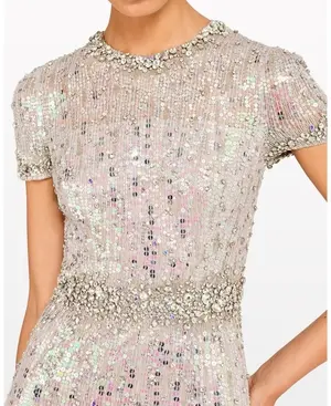 Jenny Packham Celeste Maxi Gown - Mist