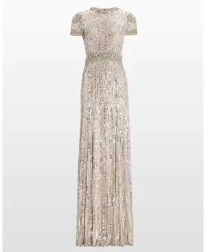 Jenny Packham Celeste Maxi Gown - Mist