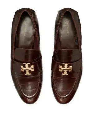 Tory Burch Eleanor Loafers - Cocoa/gold