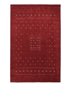 TIMELESS RUG DESIGNS Simi S9417 4'0x6'0 Area Rug - Red