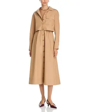 Derek Lam 10 Crosby Off The Shoulder Day Dresses