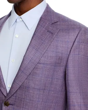 Peter Millar Classic Fit Windowpane Sport Coat