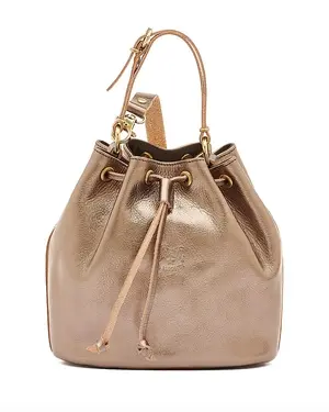 Il Bisonte Textured Bucket Bags