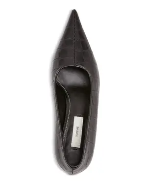 TOTEME Sharp Wedge Pointed Pumps - Black