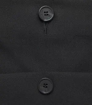 Claudie Pierlot Button Detailed Pleat Waistcoat