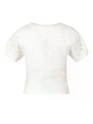 DÔEN Monica Openwork Top