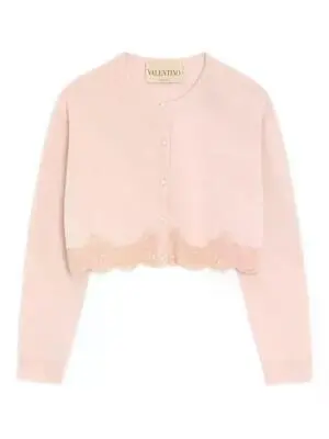 Valentino Garavani Frill Cardigans For Women