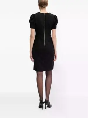 Dkny Puff-sleeve Mini Dress