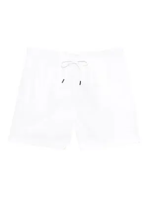 Calvin Klein Drawstring Swim Shorts - White