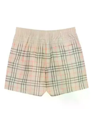 Burberry Checked Swim Shorts
