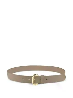 GAVAZZENI Jane Buckle Belt - Neutrals