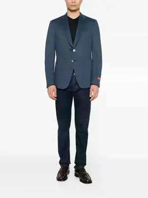 Isaia Button Blazer
