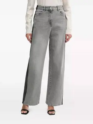 TWINSET Side-stripe Jeans