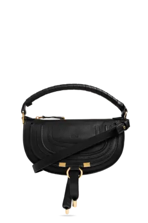 Chloé Marcie Mini Shoulder Bag - Black