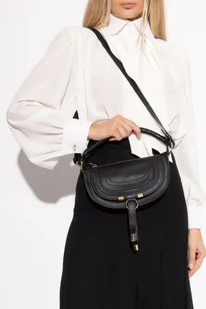 Chloé Marcie Mini Shoulder Bag - Black