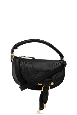 Chloé Marcie Mini Shoulder Bag - Black