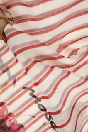 Moschino Scarf With Print - Multicolour
