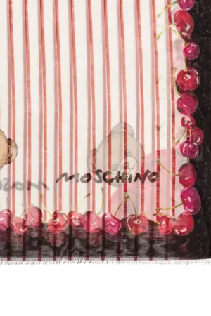 Moschino Scarf With Print - Multicolour