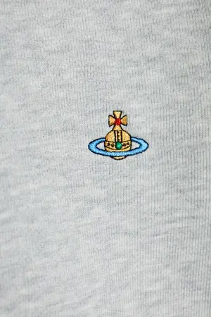 VIVIENNE WESTWOOD Sweatshirt With Logo Patch - Grey