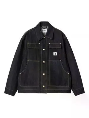 Carhartt Work In Progress Logo-patch Denim Jacket