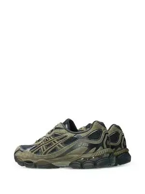 Asics Gel-nyc Panelled Sneakers - Green