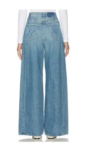 MOTHER Petite Pipe-dream Button Sneak Jeans