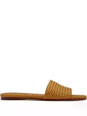 NAGHEDI St. Barths Woven Sandals - Brown
