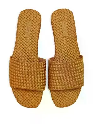 NAGHEDI St. Barths Woven Sandals - Brown
