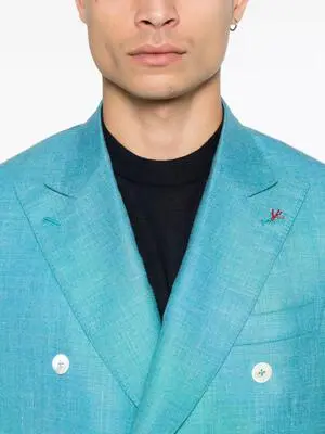 Isaia Double-breasted Blazer