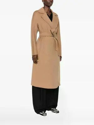 Max Mara Belted Coat - Brown