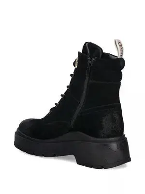 Liu Jo Suede Lace-up Boots
