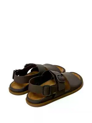 Camper Lluc Buckled Strap Sandals - Brown