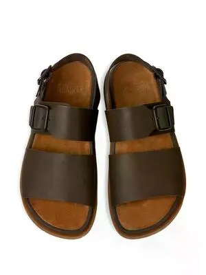 Camper Lluc Buckled Strap Sandals - Brown