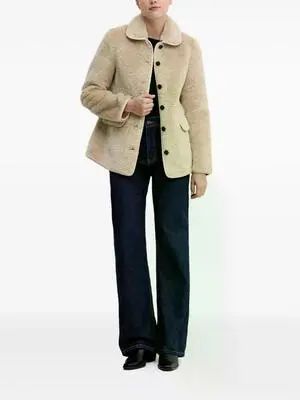 HOSS INTROPIA Rounded-collar Flap-pocket Jacket