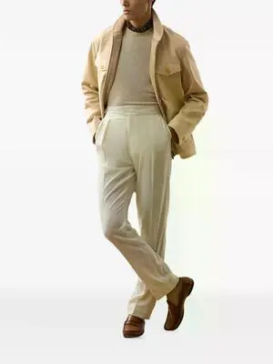 Ralph Lauren Purple Label Boulton Buttoned Sateen Jacket