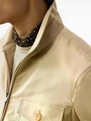 Ralph Lauren Purple Label Boulton Buttoned Sateen Jacket