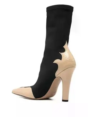 Paris Texas Belle Western Ankle Boots