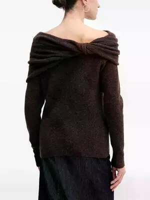 HOSS INTROPIA Draped Sweater