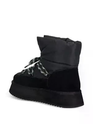 BALDININI Padded Platform Ankle Boots