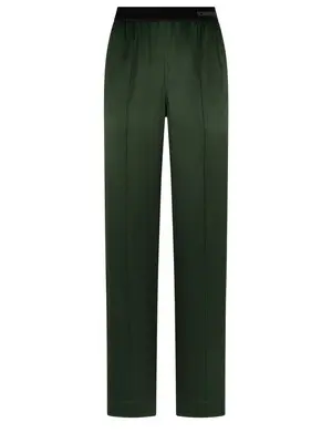 TOM FORD Silk Pajama Pants - Green