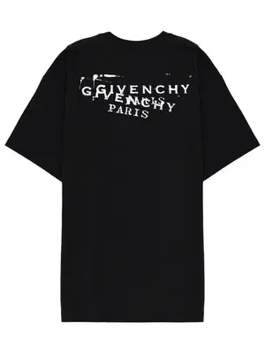 Givenchy T-shirt With Logo - Black