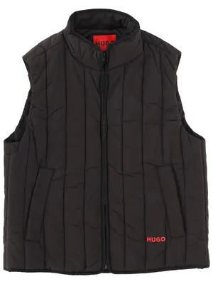 Hugo Zip Up Vests For Men
